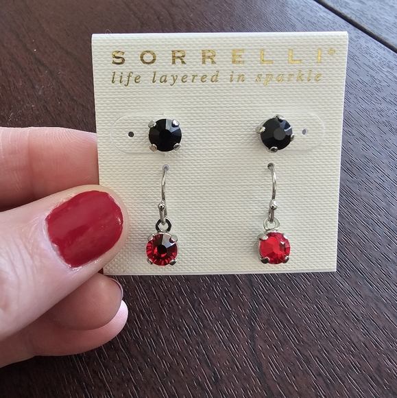 Sorrelli | Jewelry | Sorrell Game Day Red Post Back And Slip Thru ...